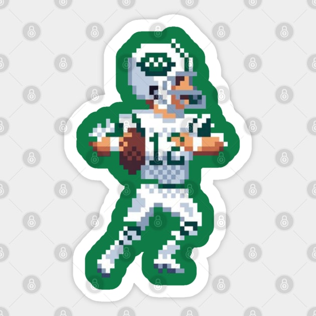 Joe 8 bit - Pixel - Sticker | TeePublic